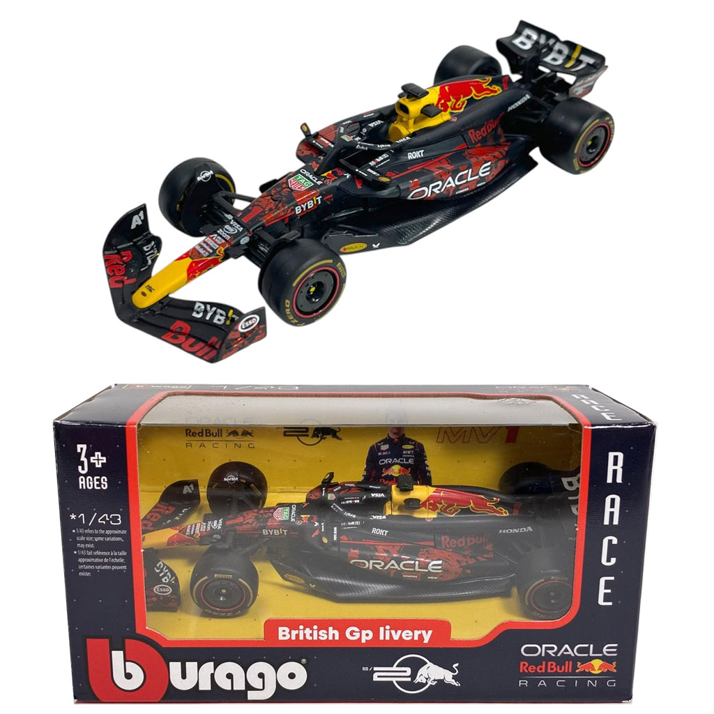 Bburago Red Bull RB20 #1 Max Verstappen 2024 British GP Livery (1:43 ...