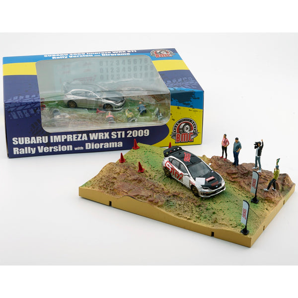BM Creations Subaru Impreza WRX STI 2009 With Diorama (1:64 Scale ...