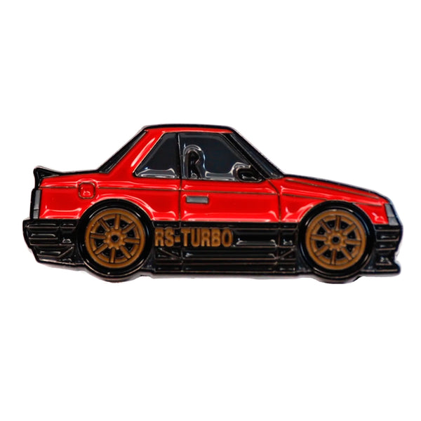 Faith Pin Badge - Nissan Skyline R30 Red – AGR Models