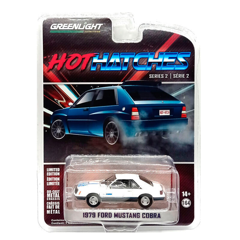 Greenlight Hot Hatches Series 2 - 1979 Ford Mustang Cobra (1/64) – AGR ...