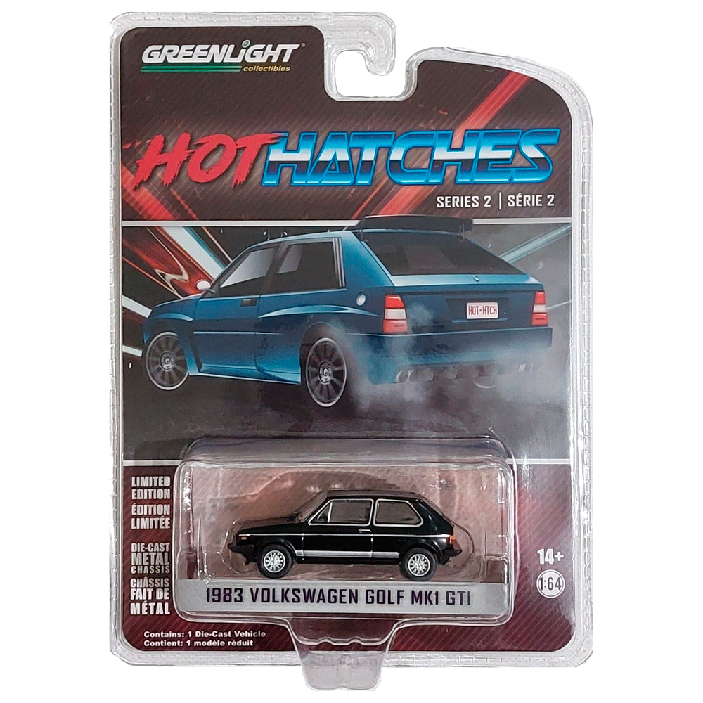 Greenlight Hot Hatches Series 2 - 1983 Volkswagen Golf Mk1 GTI (1:64 ...