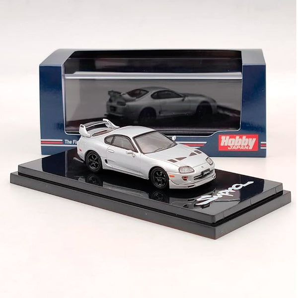 Hobby Japan Toyota Supra A80 JDM Style Silver (1:64) – AGR Models