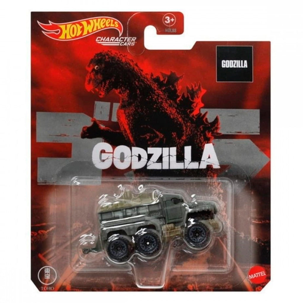 Hot Wheels Character Cars - Godzilla – AGR Models