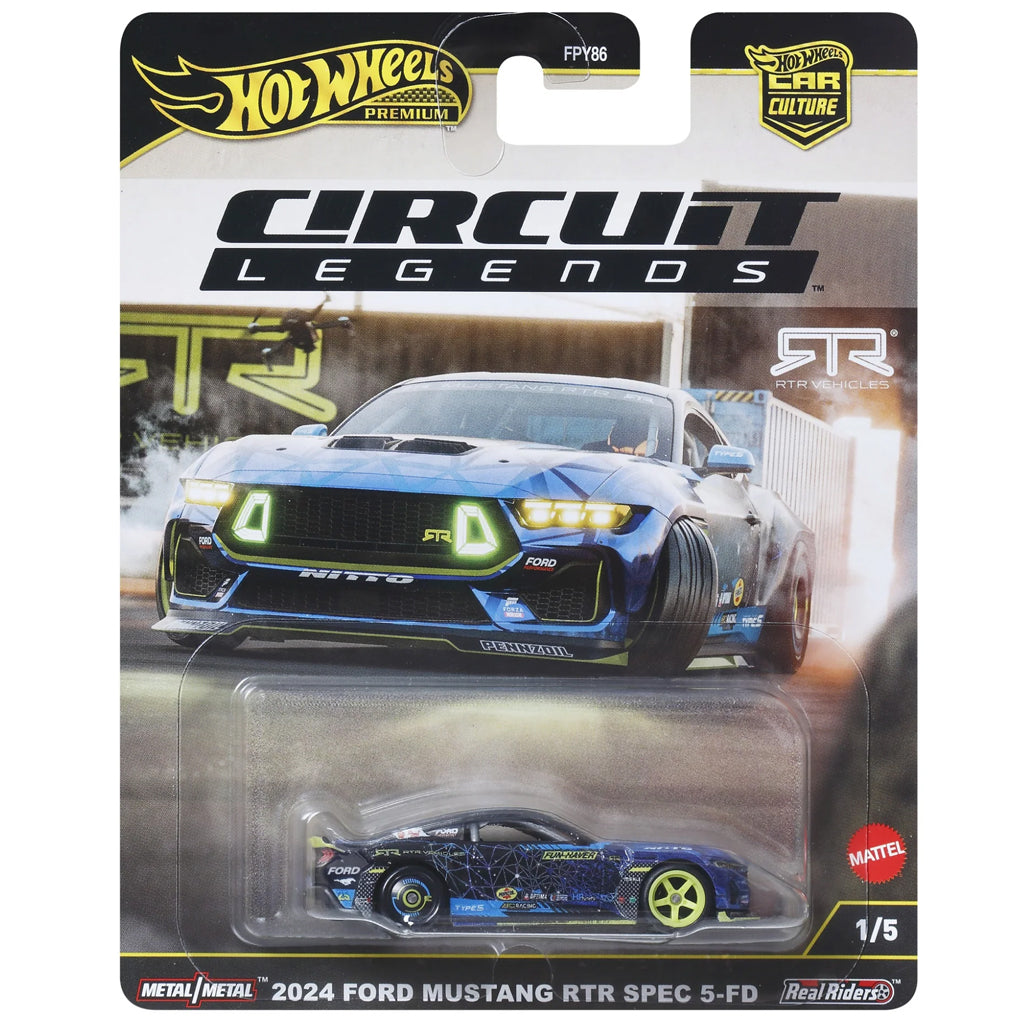 Hot Wheels - Circuit Legends 2025 - 1/5 - Ford Mustang RTR Spec 5-FD ...