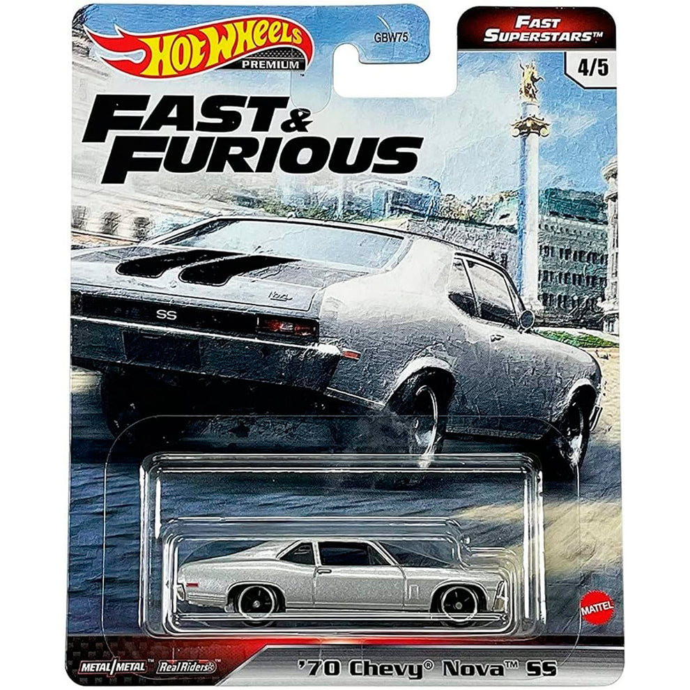Hot Wheels Fast & Furious - Fast Superstars - '70 Chevrolet Nova SS ...