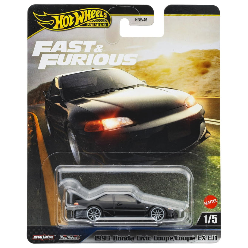 Hot Wheels Fast & Furious 2025 - 1/5 - 1993 Honda Civic Coupe EX EJ1 – AGR Models