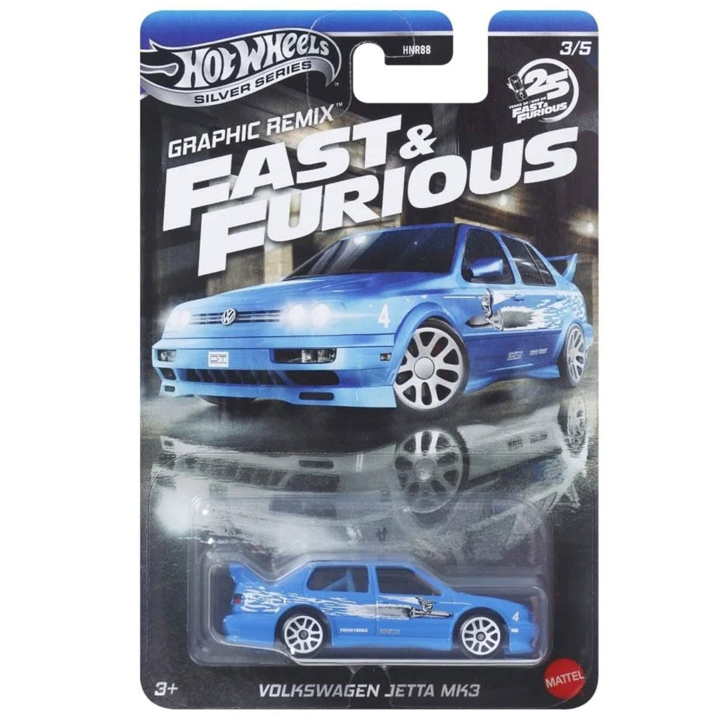 Hot Wheels Fast & Furious - Graphic Remix - 3/5 - Volkswagen Jetta Mk3 – AGR Models
