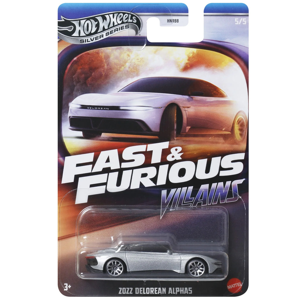 Hot Wheels Fast & Furious - Villains 5/5 - 2022 DeLorean Alpha5 – AGR ...