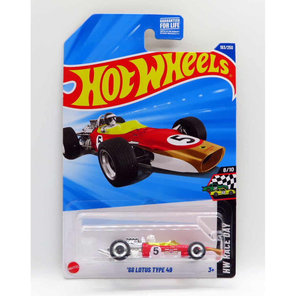 Hot Wheels - '68 Lotus Type 49 Red / White #5 (US LC) (HW Race Day ...