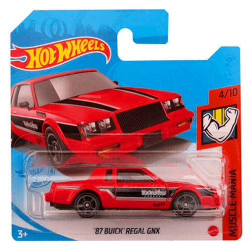Hot Wheels - '87 Buick Regal GNX Red (SC) Muscle Mania (Creased Card ...