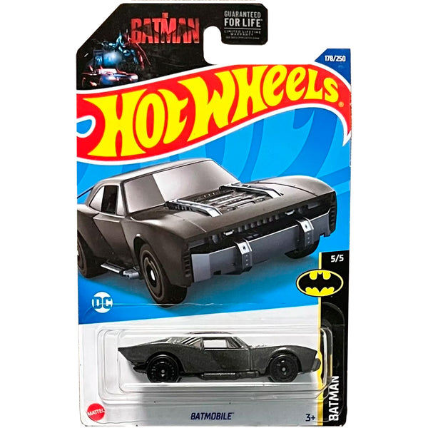 Hot Wheels - Batmobile Gunmetal Grey (Batman) US LC (Blister Dented ...