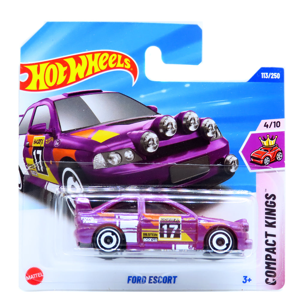 Hot Wheels - Ford Escort Purple (SC) 2025 Compact Kings (Card Creased ...