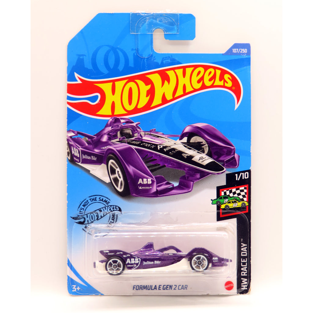 Hot Wheels - Formula E Gen 2 Car Purple (LC) HW Race Day (Tatty Card ...
