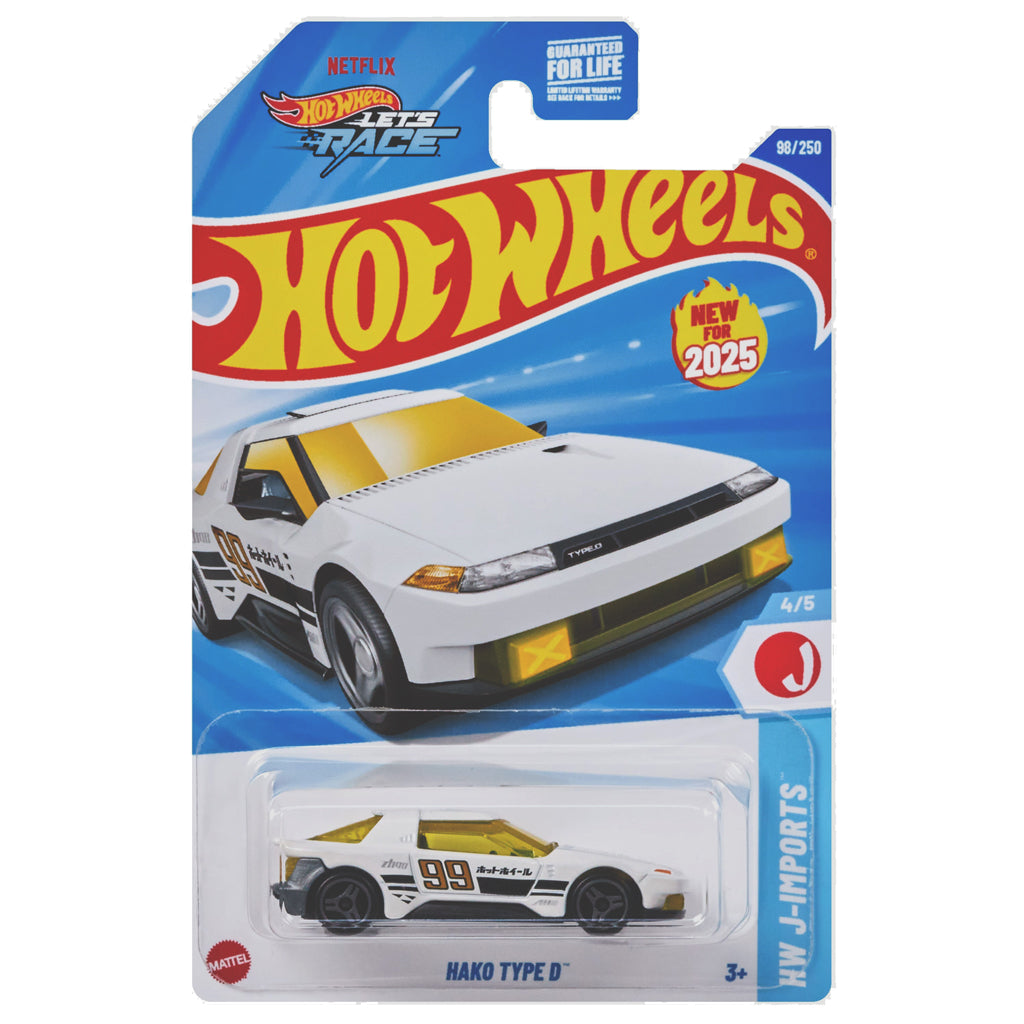 Hot Wheels - Hako Type D White (US LC) 2025 HW J-Imports (HYW25) – AGR ...