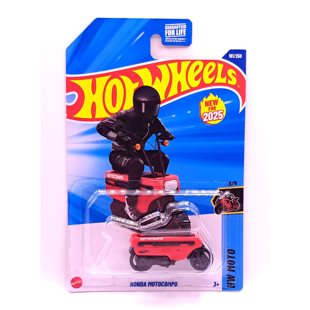 Hot Wheels - Honda Motocompo Red (US LC) 2025 HW Moto (HYW43) – AGR Models