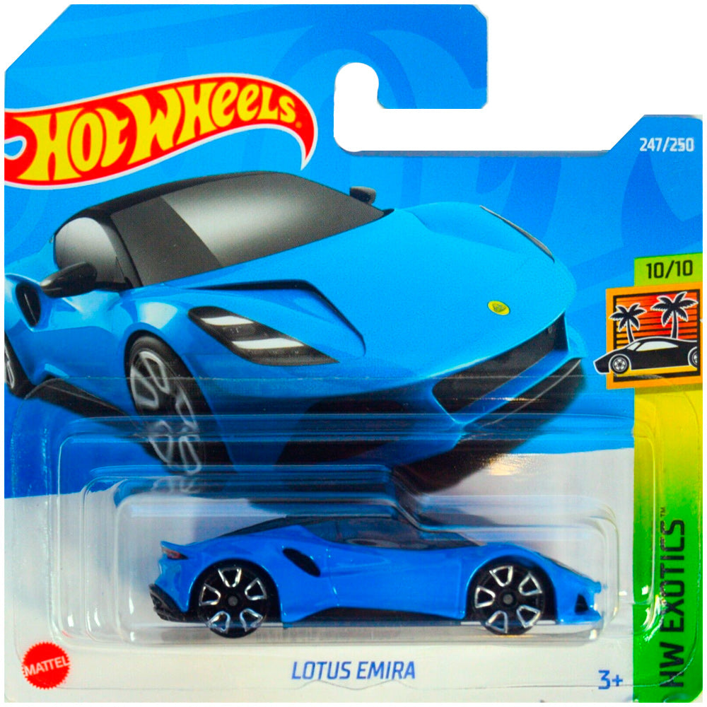Hot Wheels - Lotus Emira Blue (SC) HCT00 (HW Exotics) (Card Creased ...
