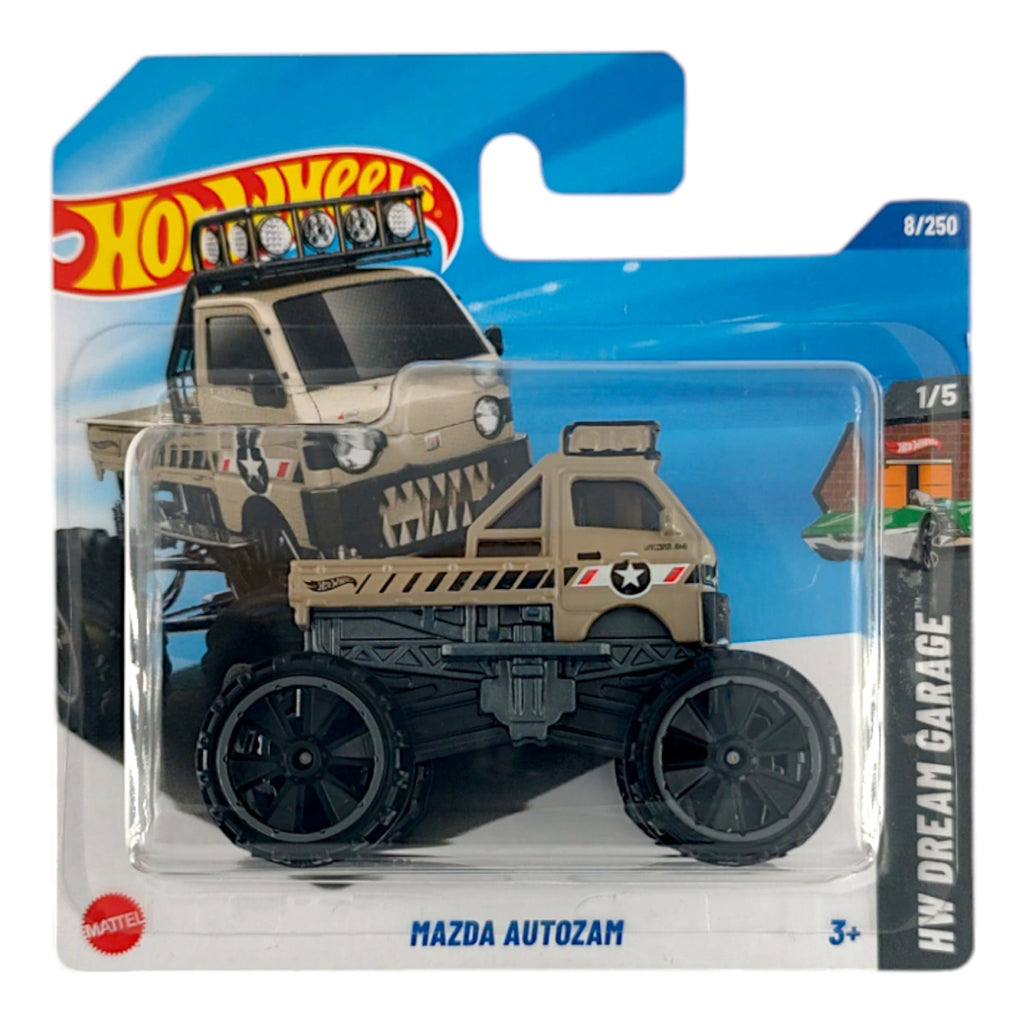 Hot Wheels - Mazda Autozam Brown (SC) HW Dream Garage (Creased Card ...