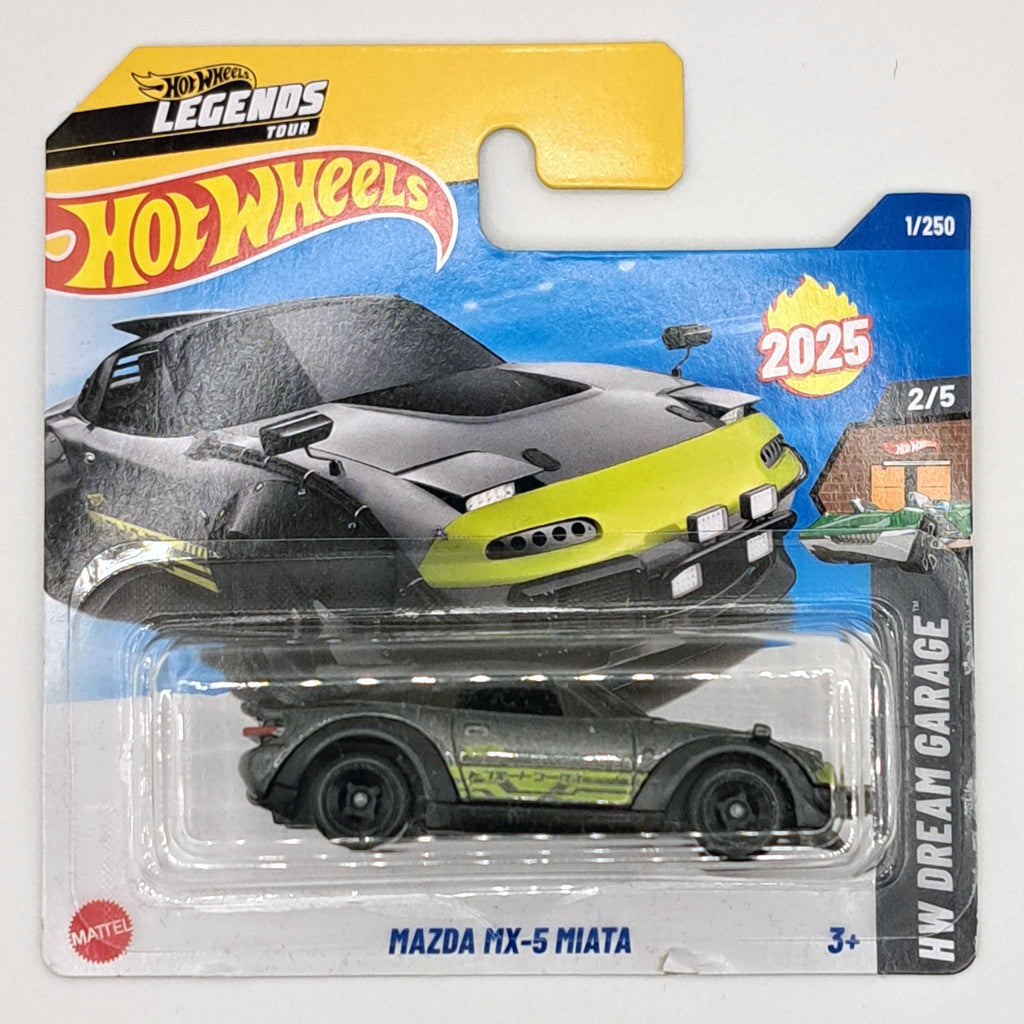 Hot Wheels - Mazda MX-5 Miata Grey Legends Tour (SC) (Tatty Card) – AGR ...