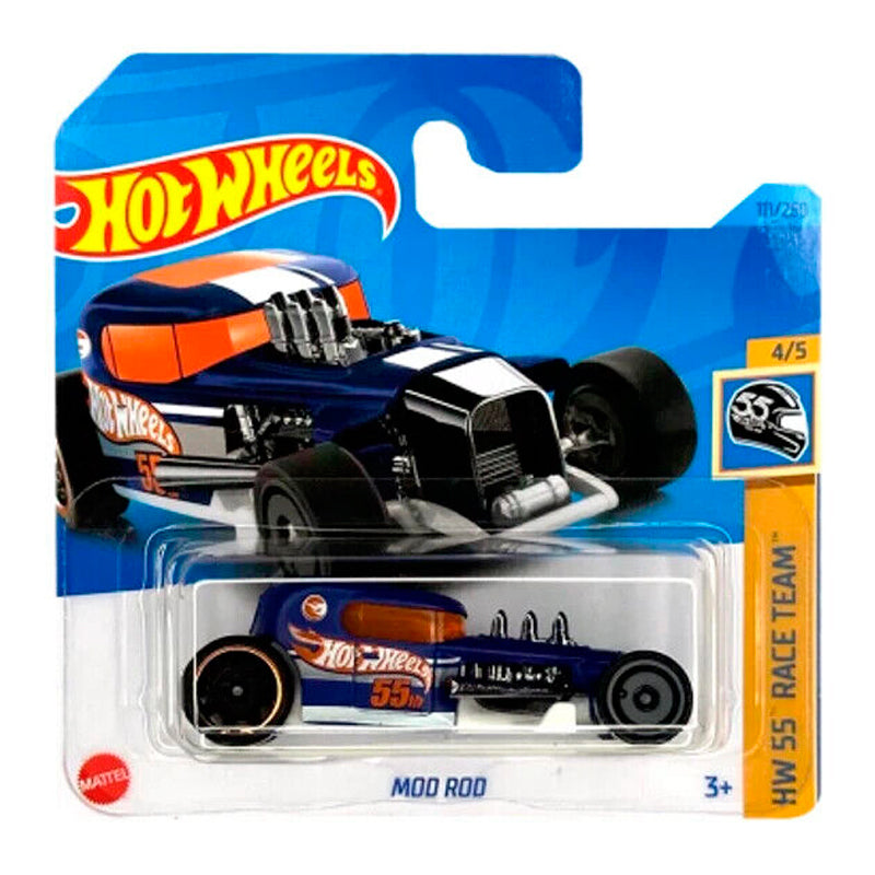 Hot Wheels - Mod Rod Blue (SC) Treasure Hunt (HW 55 Race Team) – AGR Models