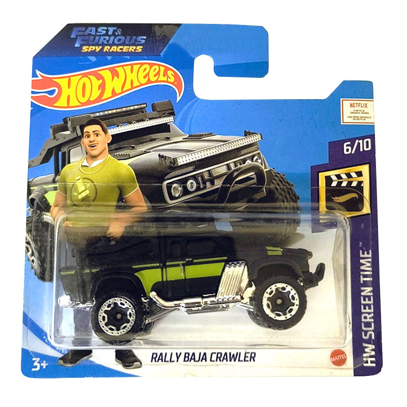 Hot Wheels - Rally Baja Crawler Black (SC) GRX38 (Blister Creased ...