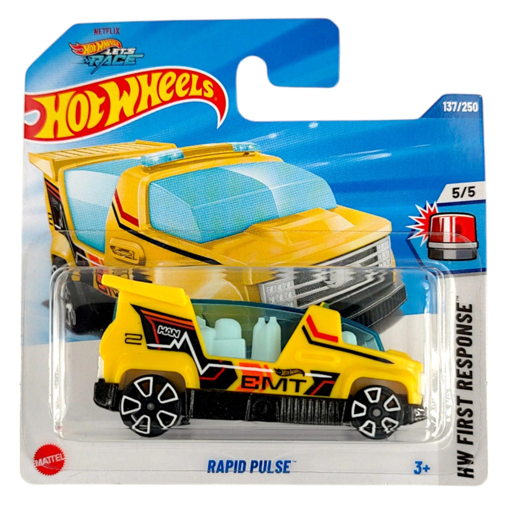 Hot Wheels - Rapid Pulse Yellow (SC) HW First Response (HYY76) – AGR Models