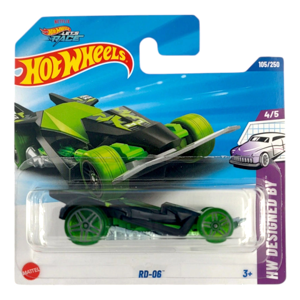 Hot Wheels - RD-06 Green (SC) 2025 HW Designed By (HYY50) – AGR Models