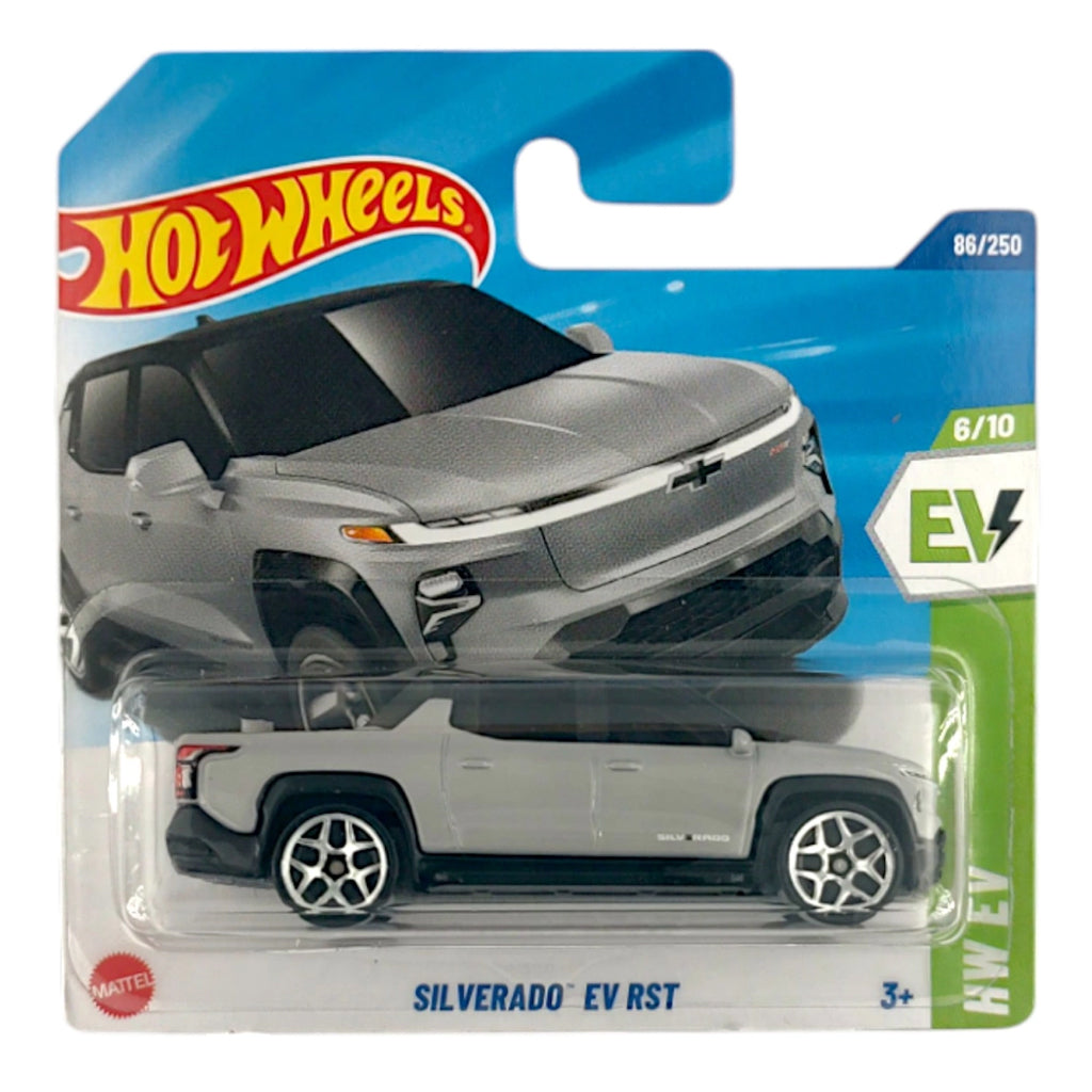 Hot Wheels - Silverado EV RST Grey (SC) 2025 HW EV (Card Creased) – AGR ...