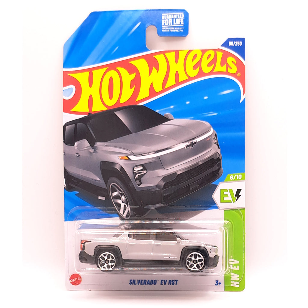 Hot Wheels - Silverado EV RST Grey (US LC) 2025 HW EV (HYX30) – AGR Models
