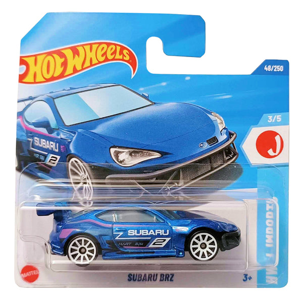 Hot Wheels - Subaru BRZ Blue (SC) 2025 HW J-Imports (Card Creased) – AGR Models