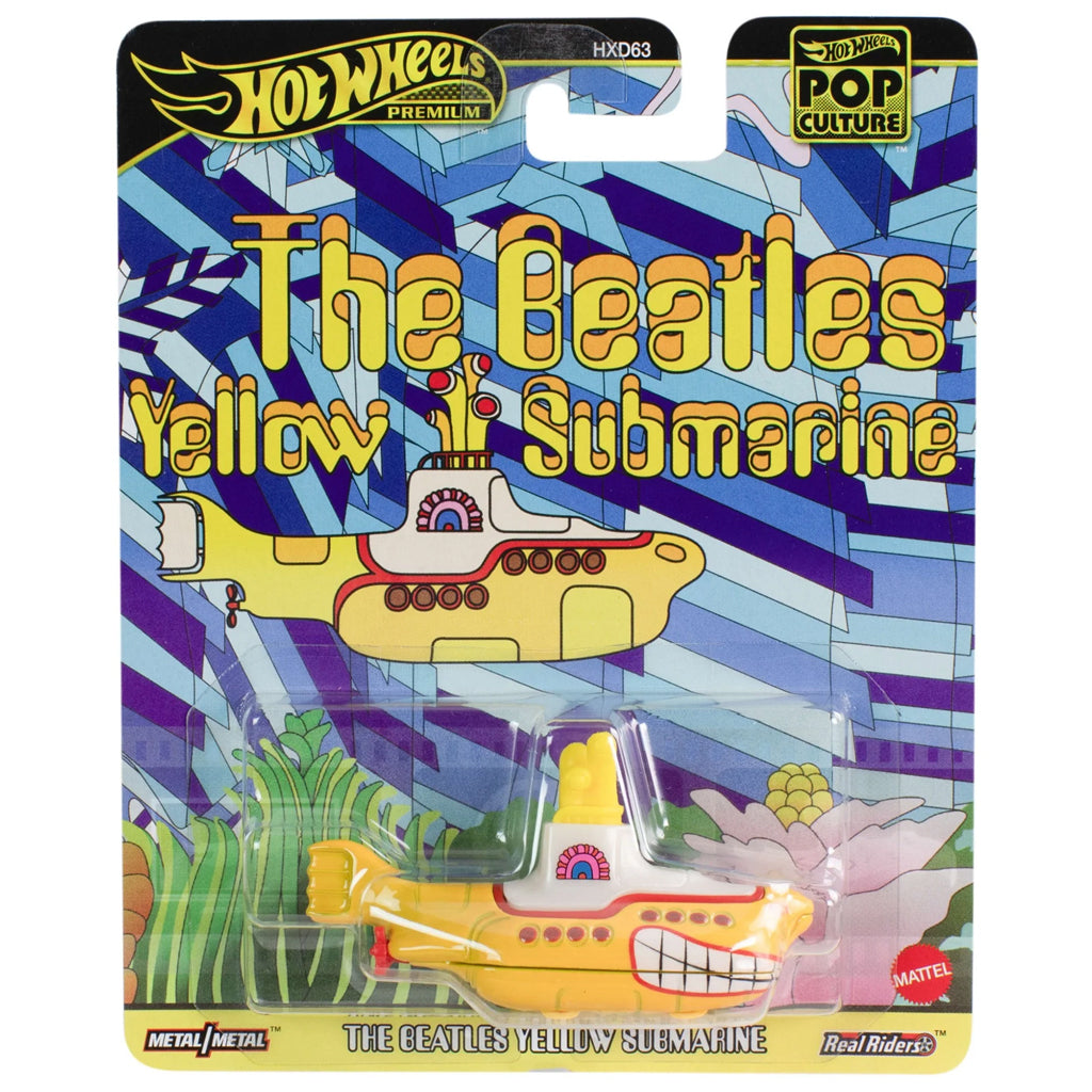 Hot Wheels Pop Culture 2025 - The Beatles Yellow Submarine – AGR Models