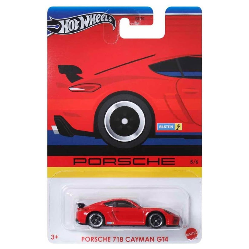 Hot Wheels 2024 Porsche Series - Porsche 718 Cayman GT4 (Card Wavy ...