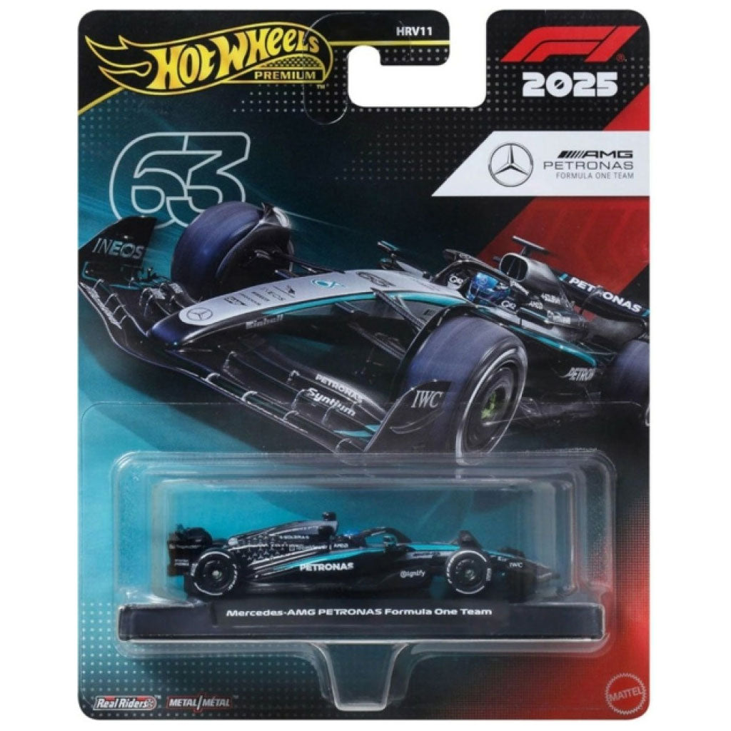 Hot Wheels Premium F1 - Mercedes-AMG Petronas W16 E 2025 #63 Russell ...