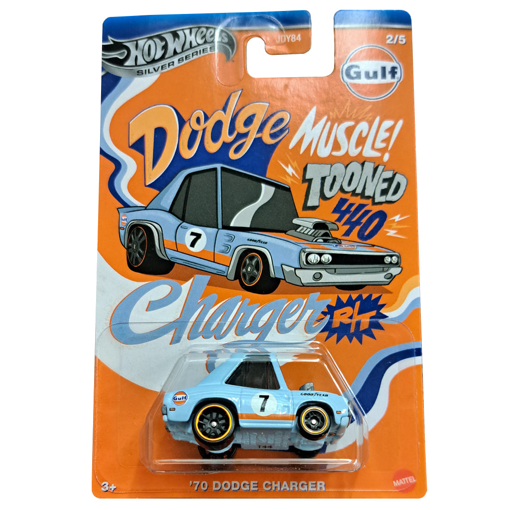 Hot Wheels Tooned Gulf 2025 Series - '70 Dodge Charger – AGR Models