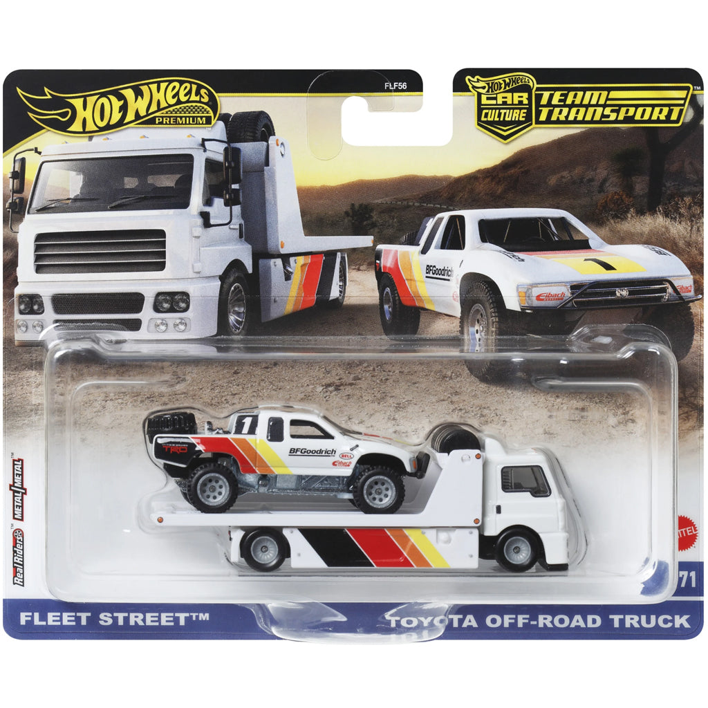 Hot Wheels Team Transport #71 - Toyota Off-Road Truck (Hook Bent) – AGR ...