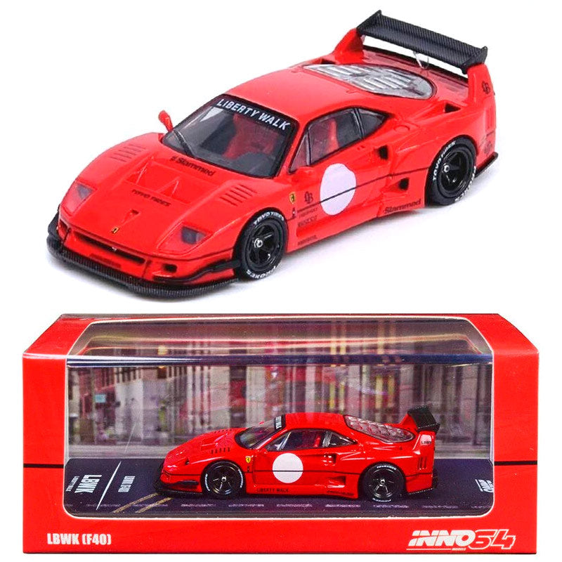 Inno64 LBWK Ferrari F40 Red (1:64) – AGR Models
