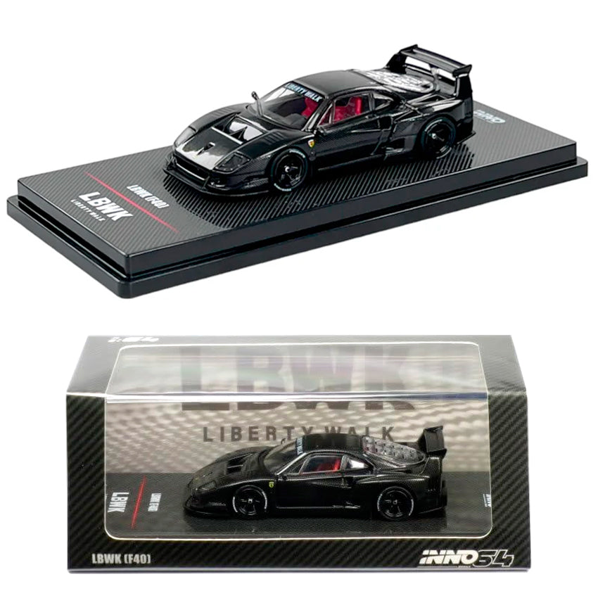 Inno64 LBWK Ferrari F40 Full Carbon (IN64-LBWKF40-FC) 1:64 – AGR Models