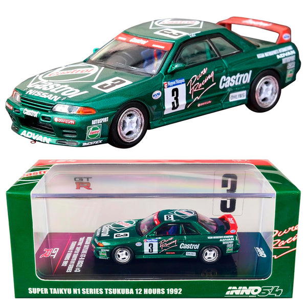 Inno64 Nissan Skyline GT-R R32 #3 Castrol Super Taikyu (1/64) – AGR Models
