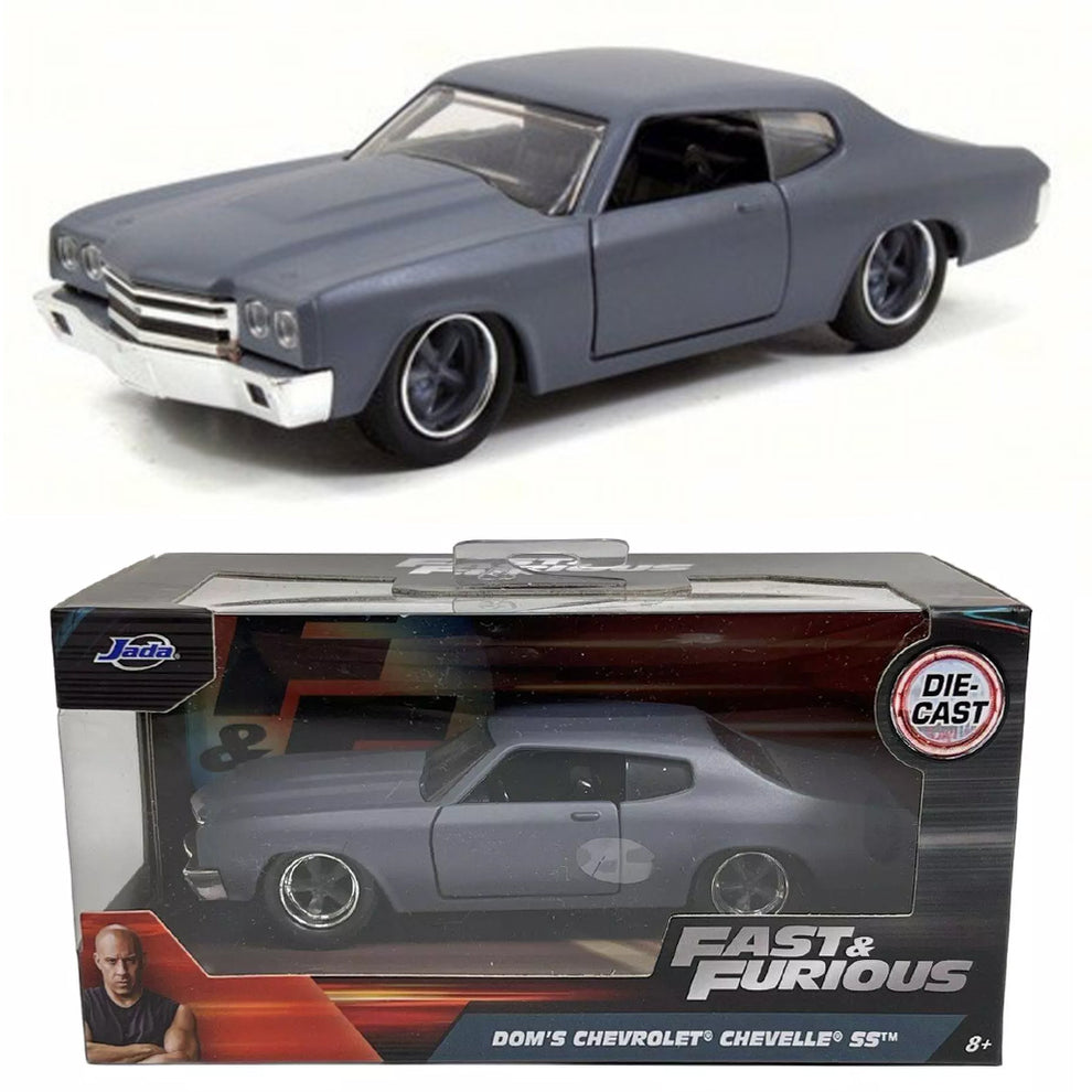 Jada Dom's Chevrolet Chevelle SS Grey - Fast & Furious (1:32 Scale ...