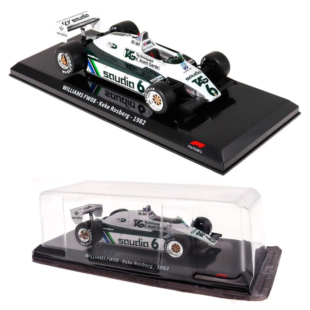 Williams FW08 1982 #6 Keke Rosberg (1/24) Premium Collectibles – AGR Models