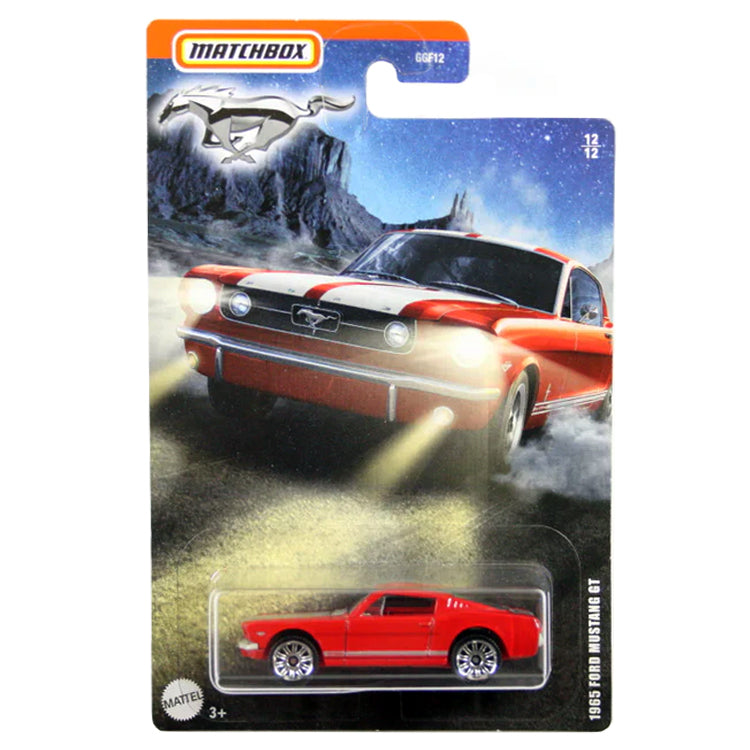 Matchbox 1965 Ford Mustang GT Red (Ford Mustang Series) (Card Creased ...