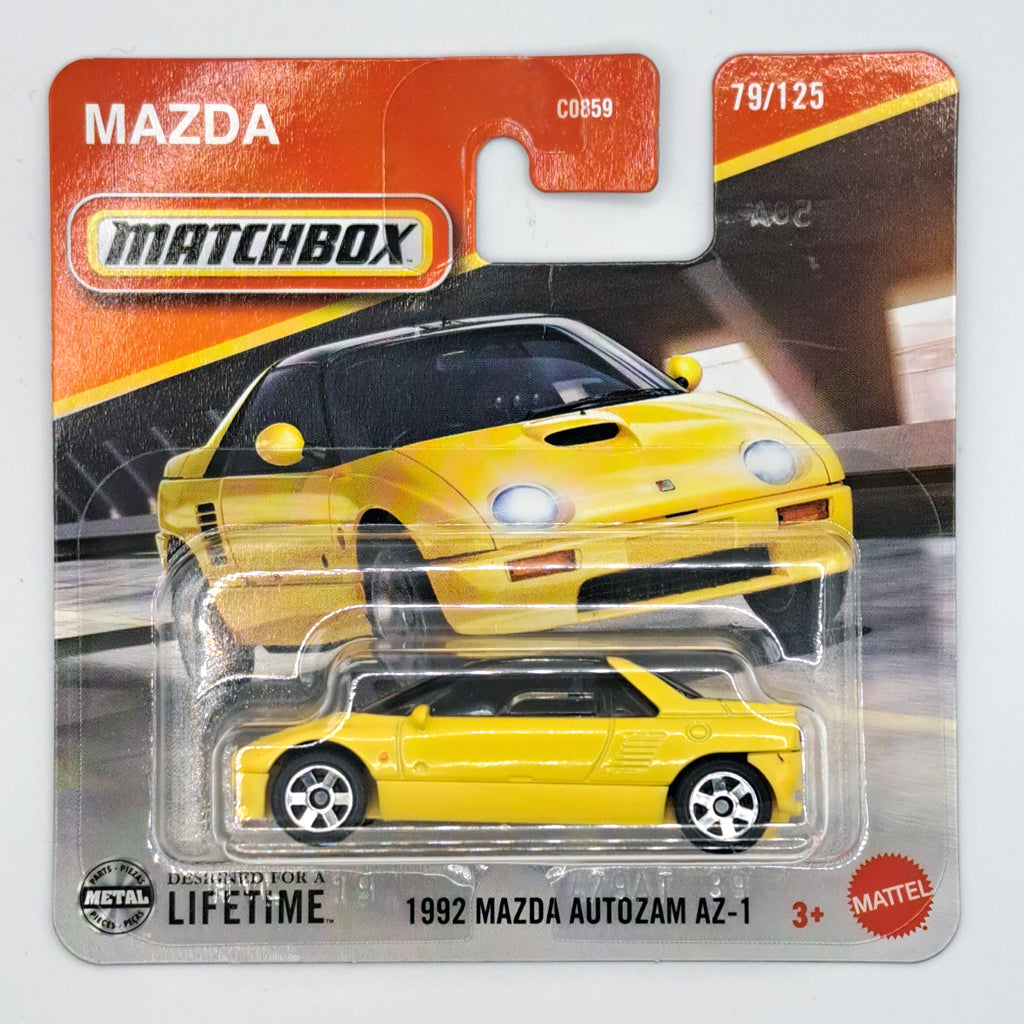 Matchbox - 1992 Mazda Autozam AZ-1 Yellow (SC) (2025 MBX Showroom ...