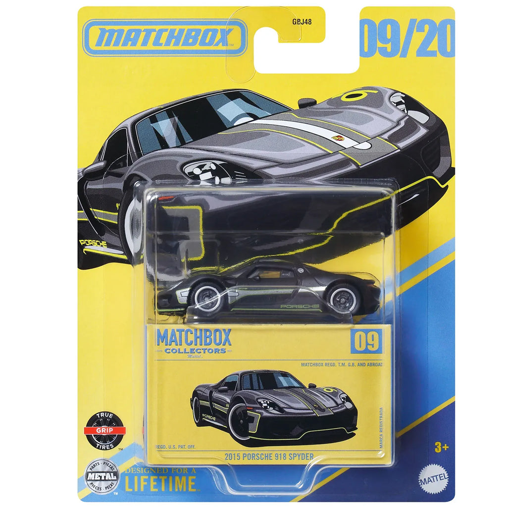Matchbox Collectors Series 2025 - 2015 Porsche 918 Spyder (1:64 Scale ...