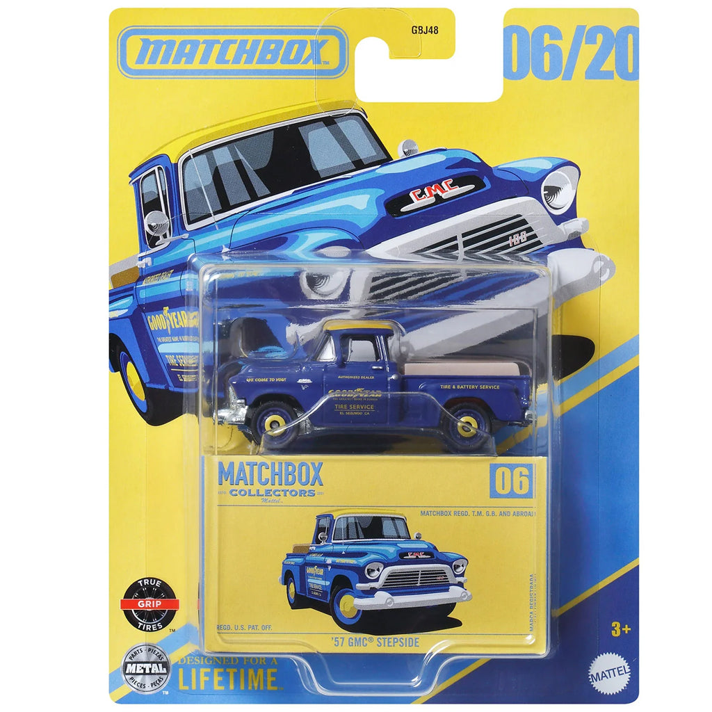Matchbox Collectors Series 2025 - '57 GMC Stepside Blue (1:64 Scale ...