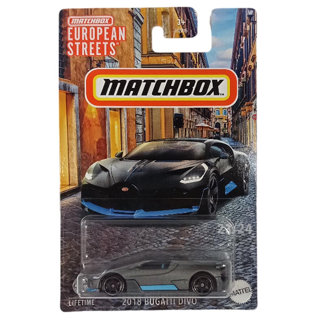Matchbox European Streets 2024 - 2018 Bugatti Divo – AGR Models