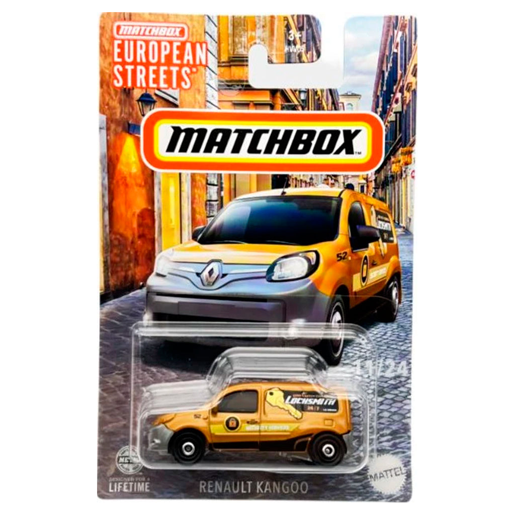 Matchbox European Streets 2024 - Renault Kangoo (1:64) – AGR Models