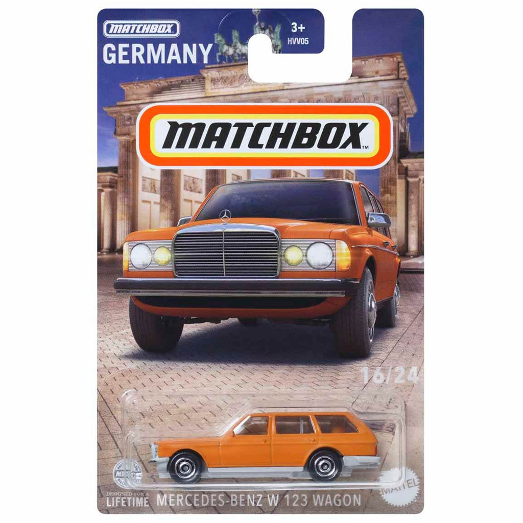 Matchbox European Streets 2024: Germany - Mercedes-Benz W 123 Wagon ...
