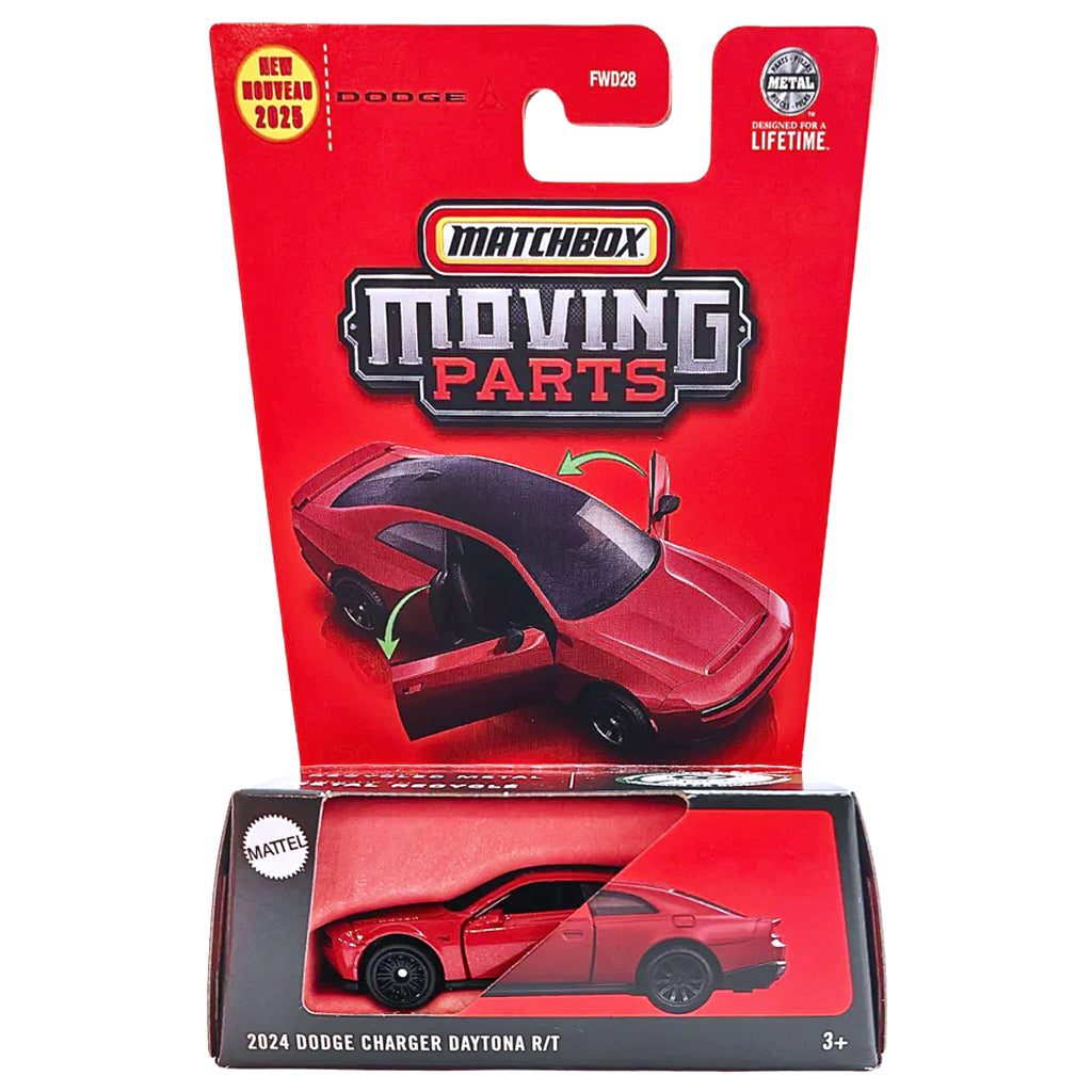 Matchbox Moving Parts 2025 - Dodge Charger Daytona R/T (Card Marked ...