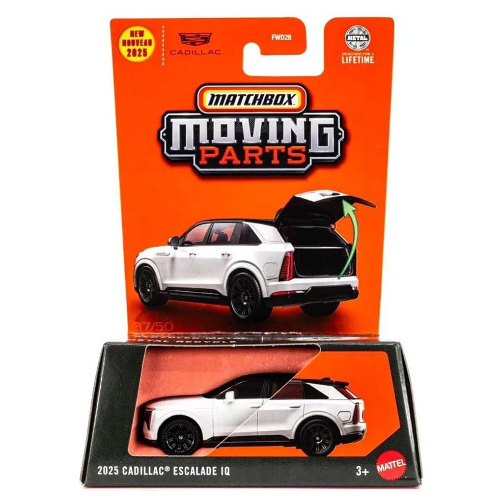 Matchbox Moving Parts 2025 - 2025 Cadillac Escalade IQ White (1:64 ...