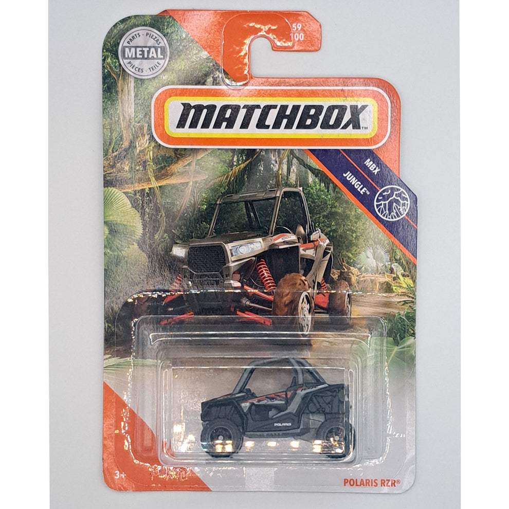 Matchbox Polaris RZR Black (LC) GKK23 (MBX Jungle) (Tatty Card) – AGR ...