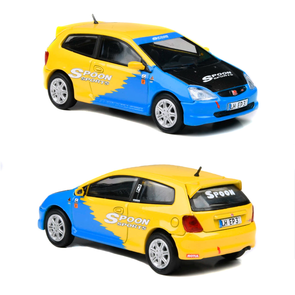 64 Para 2001 Honda Civic Type R EP3 Spoon Motorsports Livery (1:64 ...